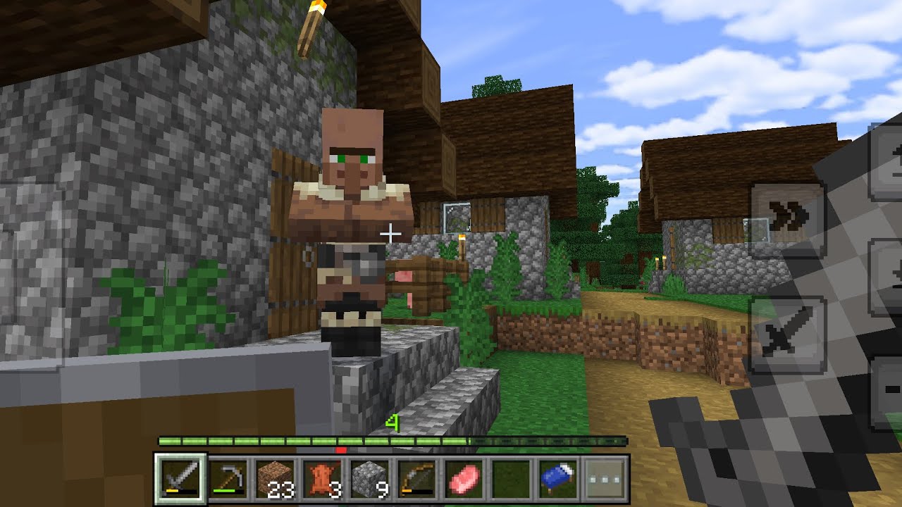 Minecraft [Mobile] Gameplay Survival Walkthrough - YouTube