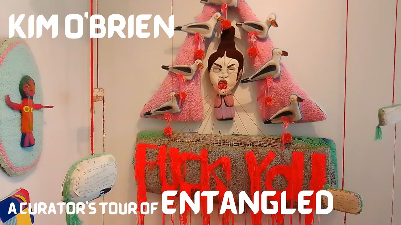 soft felted sewn sculptures about psychiatric trauma by Kim O'Brien ...