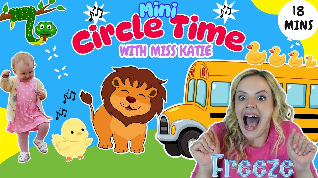 Circle Time Ep3 Toddler & Baby Learning Songs, Movements, Loud & Quiet ...