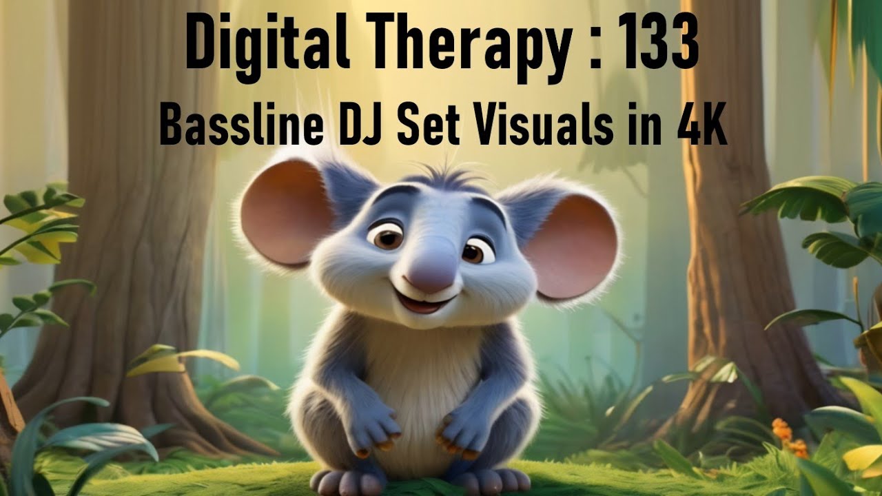 Digital Therapy : 132 - Bassline DJ Set - Visuals in 4K - YouTube