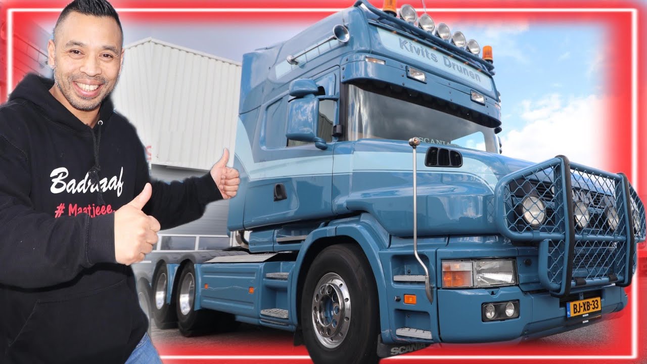 MIJN EERTSE KEER IN DE SCANIA V8 TORPEDO TRUCK! Badraaf - YouTube