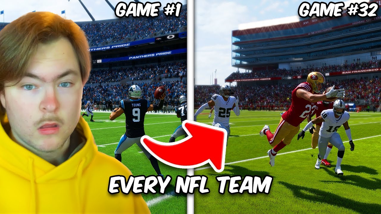 Winning With EVERY NFL TEAM WITHOUT STOPPING - YouTube