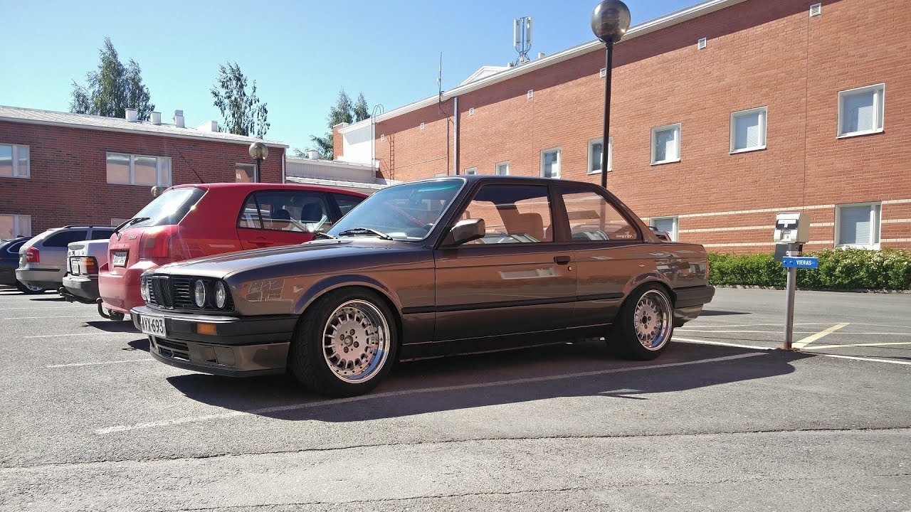 BMW e30 m52 turbo winter maintenance. S02E05 Back on the road - YouTube