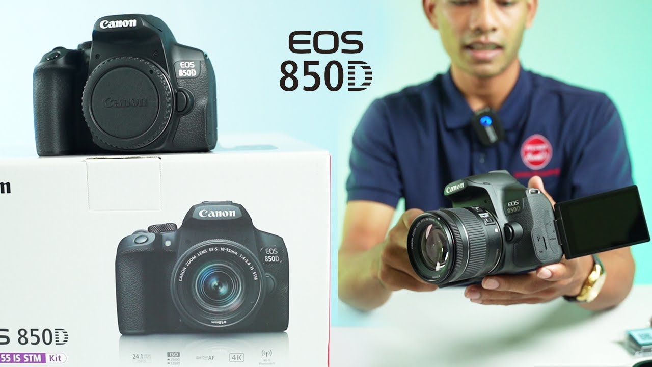 បើកប្រអប់ Canon 850D | Mycam Camrera Store - YouTube