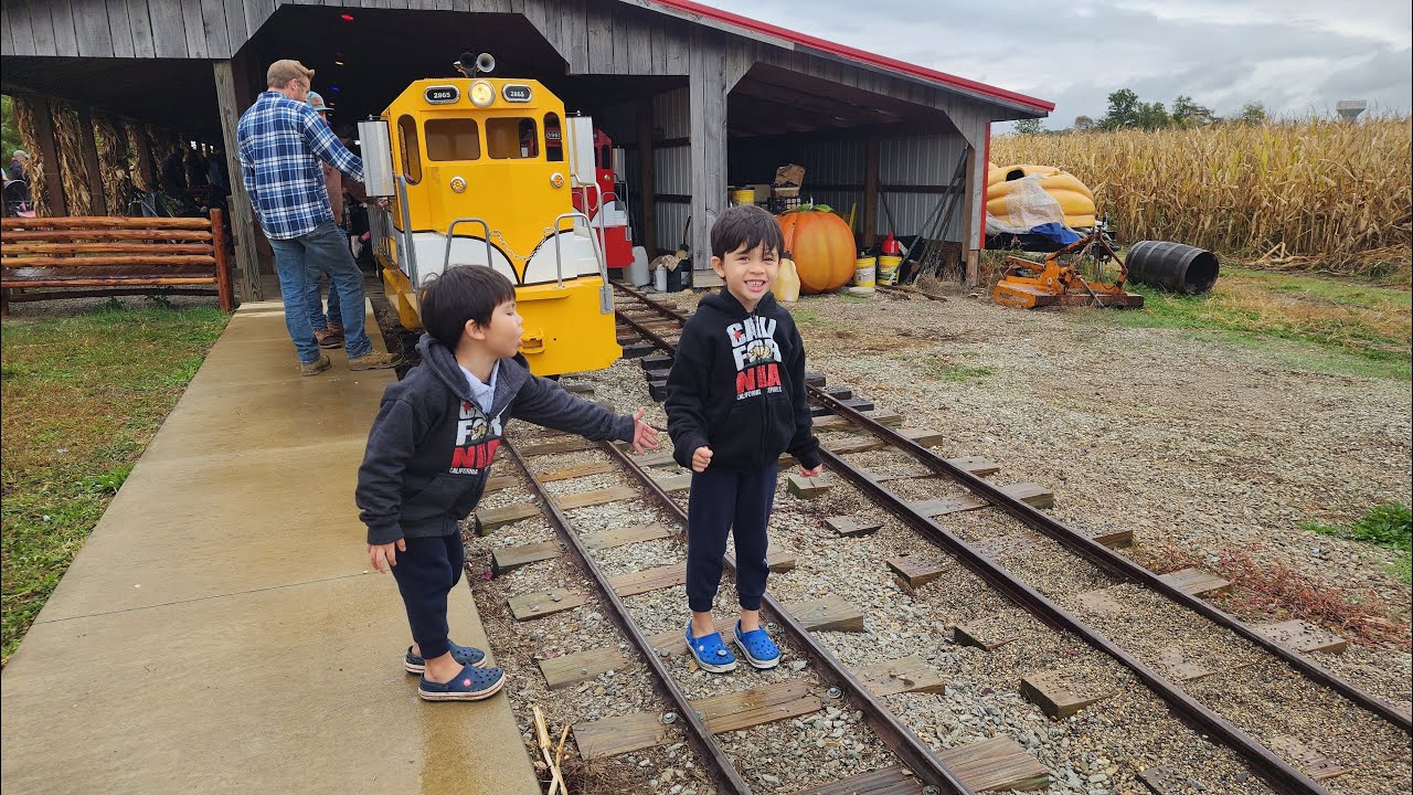 Join Ocean and Noah's Fun Train Ride and Pumpkin Patch at Lark Ranck ...