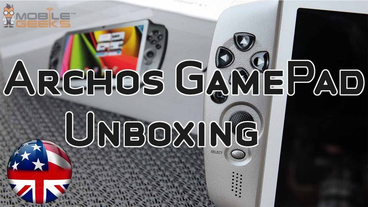 Archos GamePad Unboxing & Walk Through - YouTube