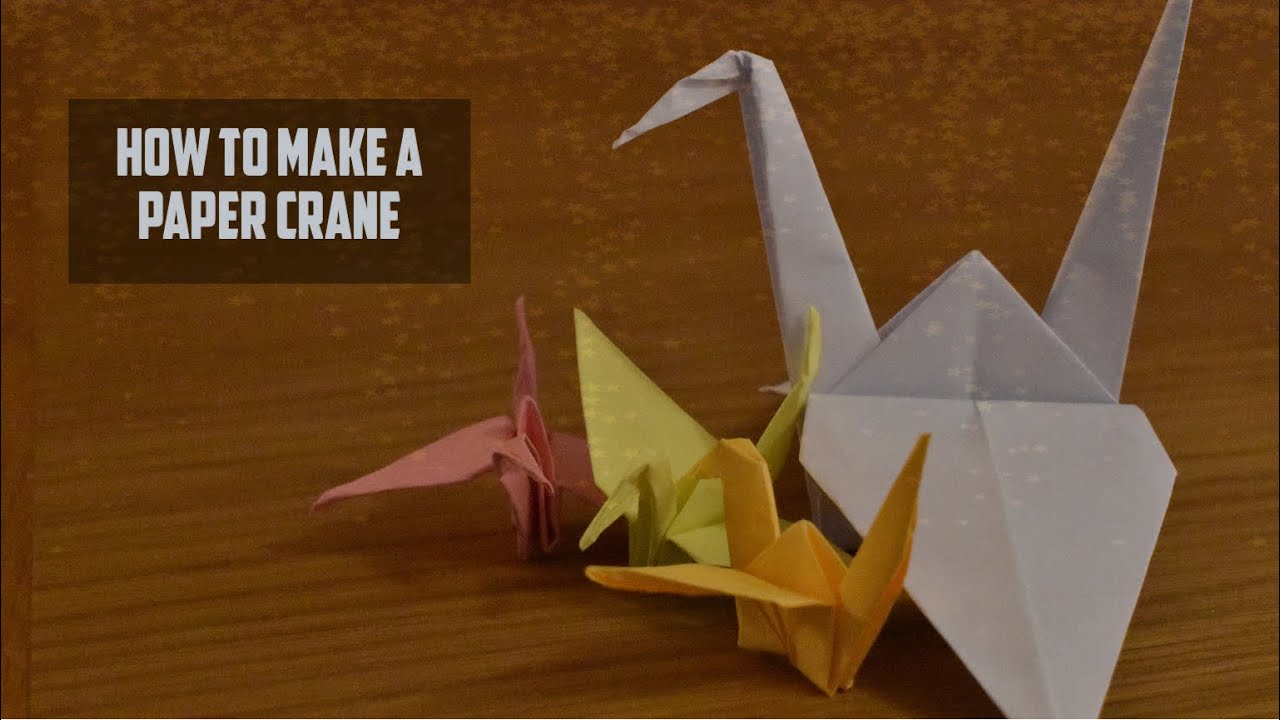How To Make A Paper Crane YouTube how-to-make-a-paper-crane-youtube
