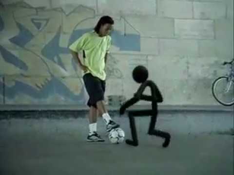 Funny Commercial Nike Football - Ronaldinho Freestyle Street