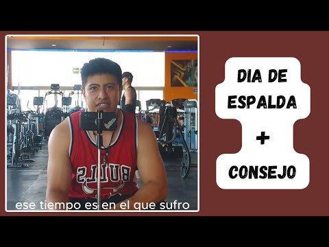 Dia de espalda, con mucho calor y sudor en el gym (+ consejo)