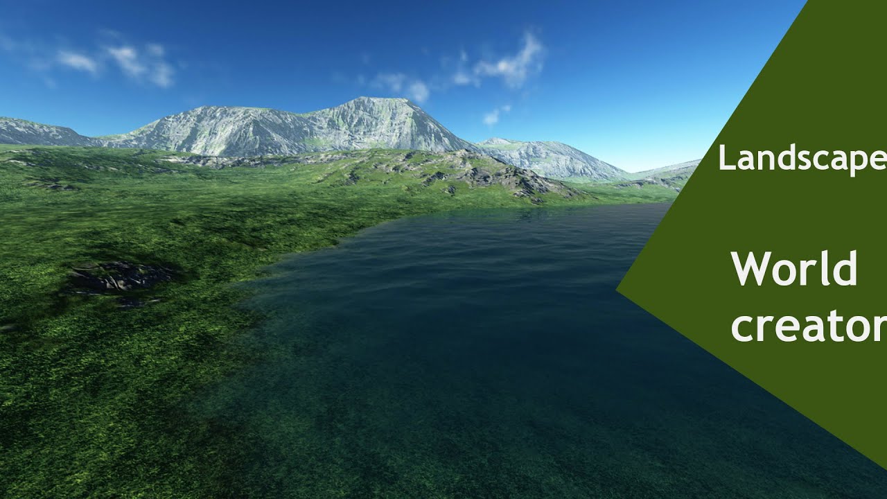 Creating Landscape - World Creator tutorial part - 1 - YouTube