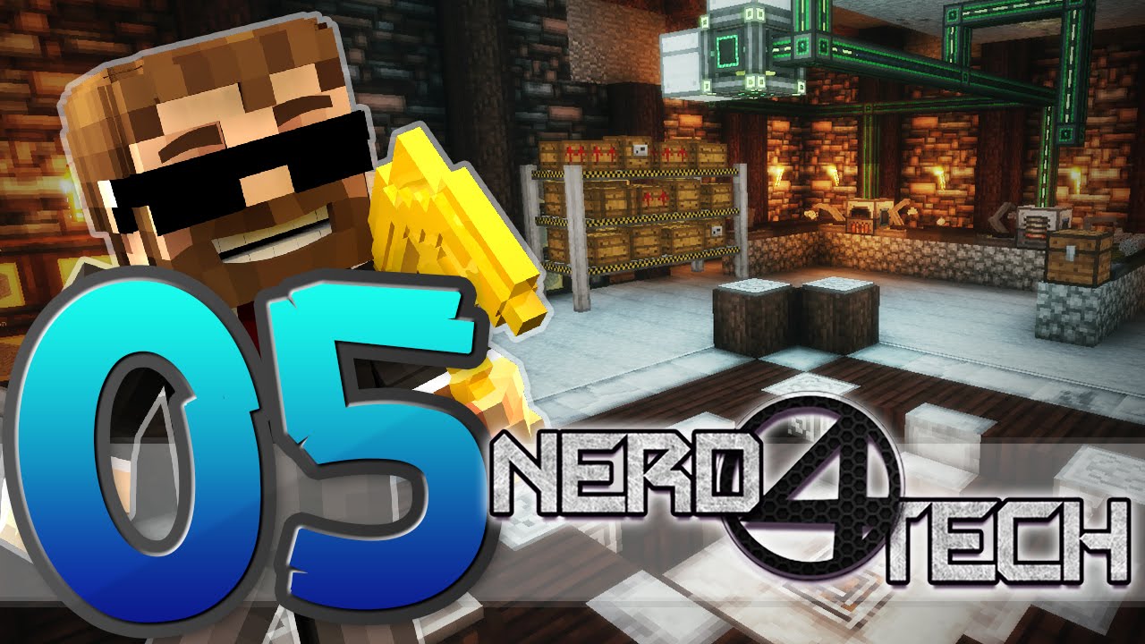 Minecraft BEVO TECH MODPACK "NerdTech 4"- "MAGNETICRAFT ORE PROCESSING ...