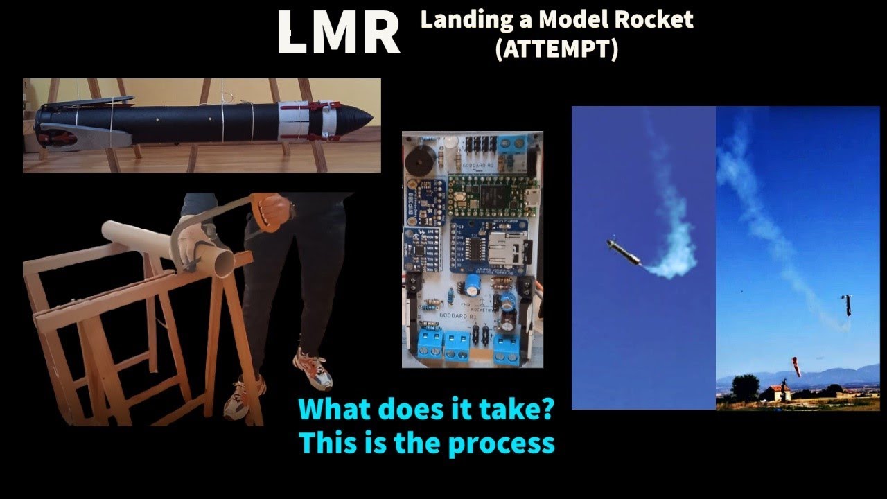 LMR | Landing a Model Rocket | Design.Production.Assembly.Test - YouTube