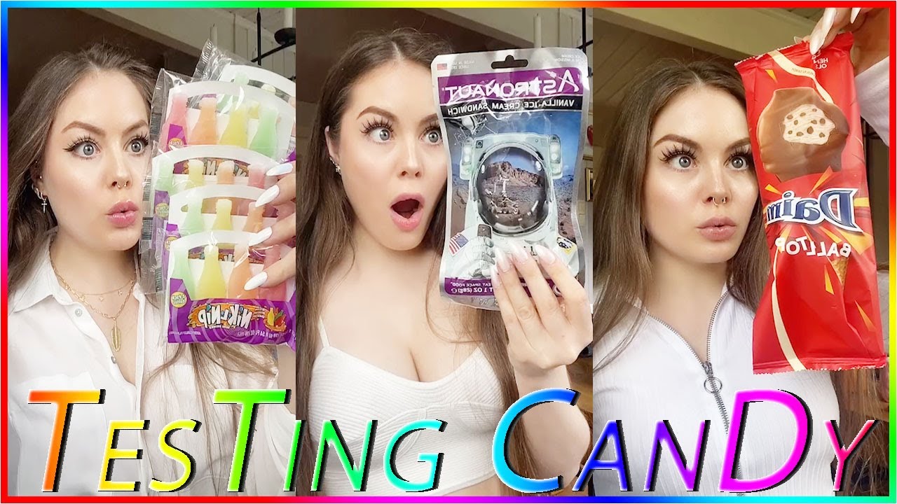 🎨 Satisfying Testing Eat Candy 🍧🍭🍬 TikTok Compilation #199 - YouTube