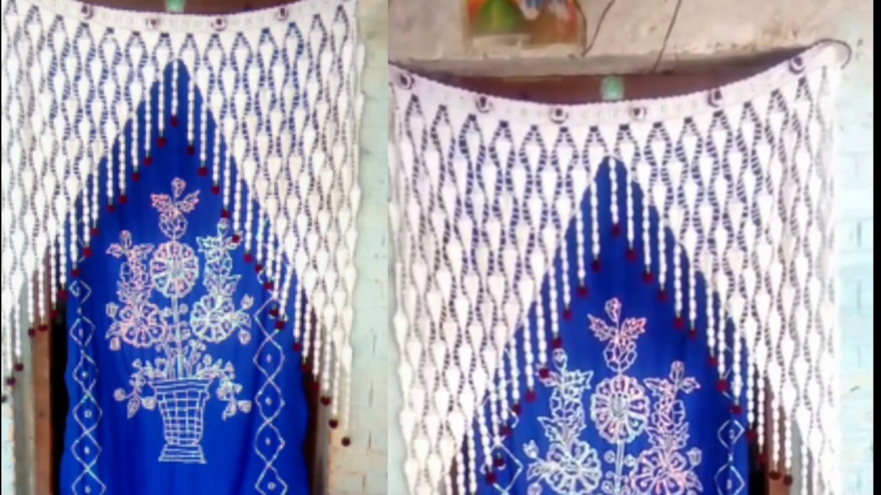 gate parda design| gate hanging| woolen design| door hanging|toran gate ...