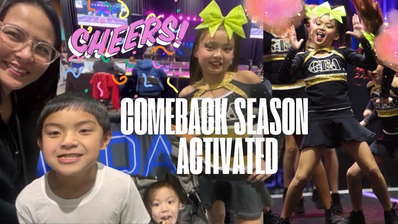 1st Cheer Competition after over a year Break from Cheer! - YouTube