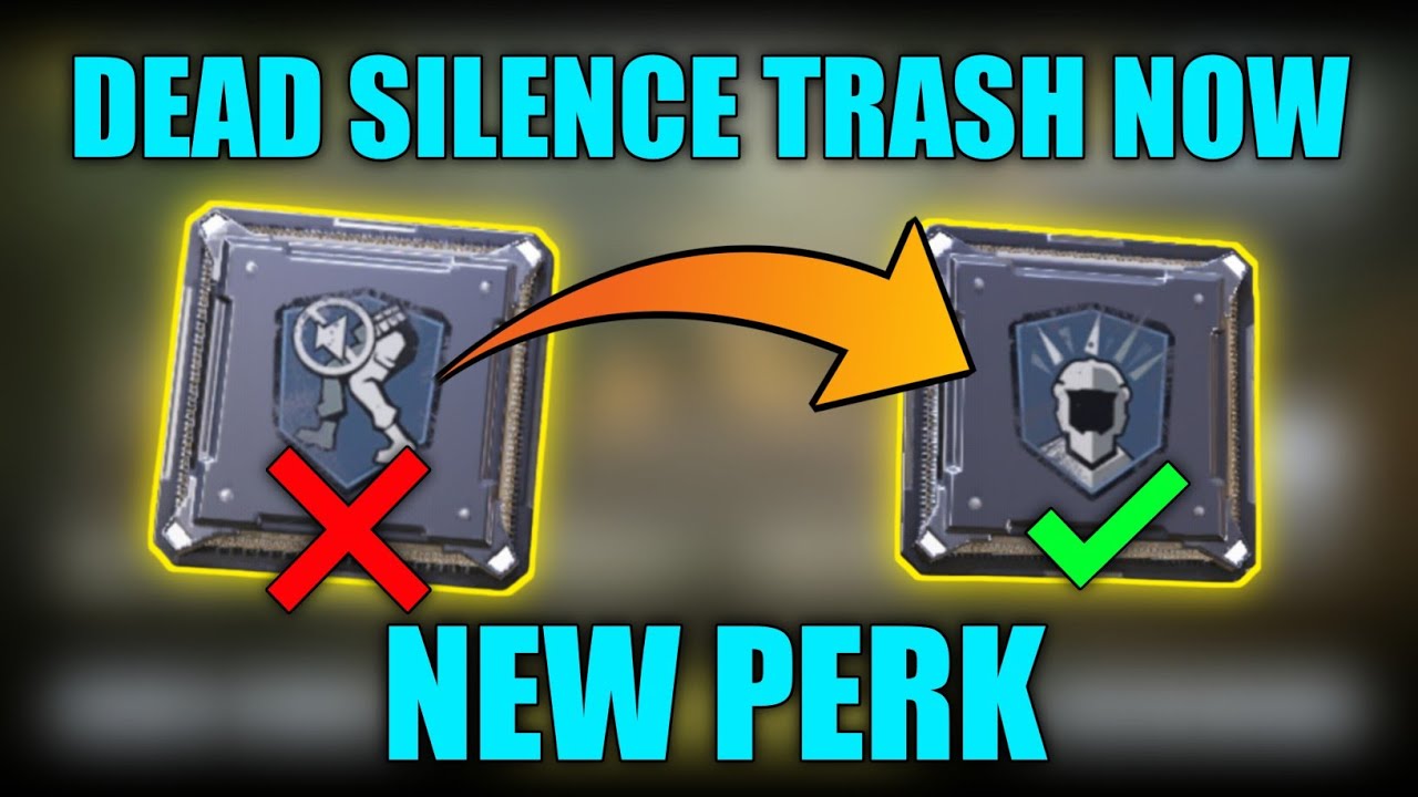 Dead silence perk Nerfed in COD Mobile | Use High Alert perk in COD ...