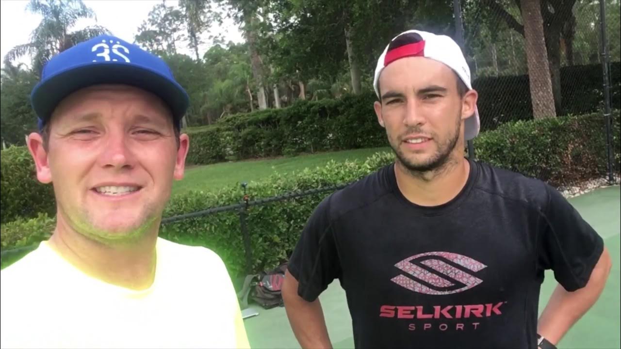 Tyson McGuffin Dinking Drill - YouTube