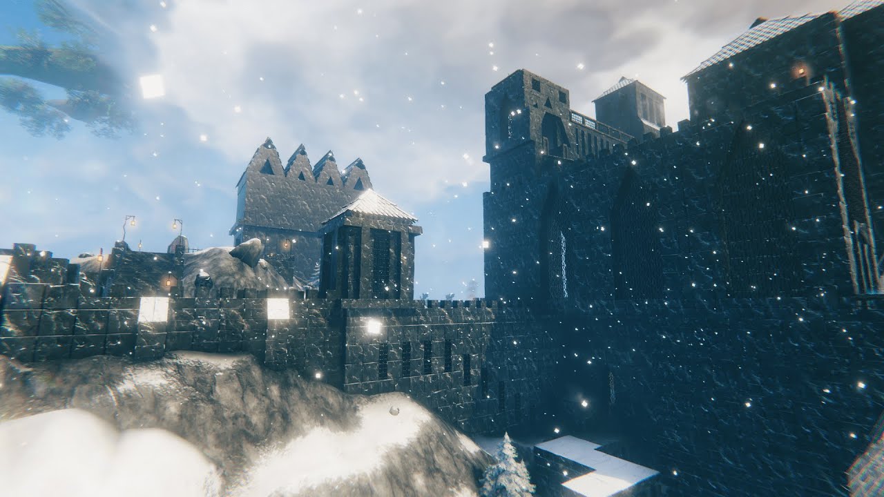 Valheim Castle - YouTube