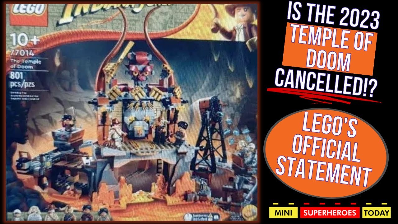 LEGO 2023 Temple of Doom CANCELLED!? - Here's LEGO's OFFICIAL Statement ...