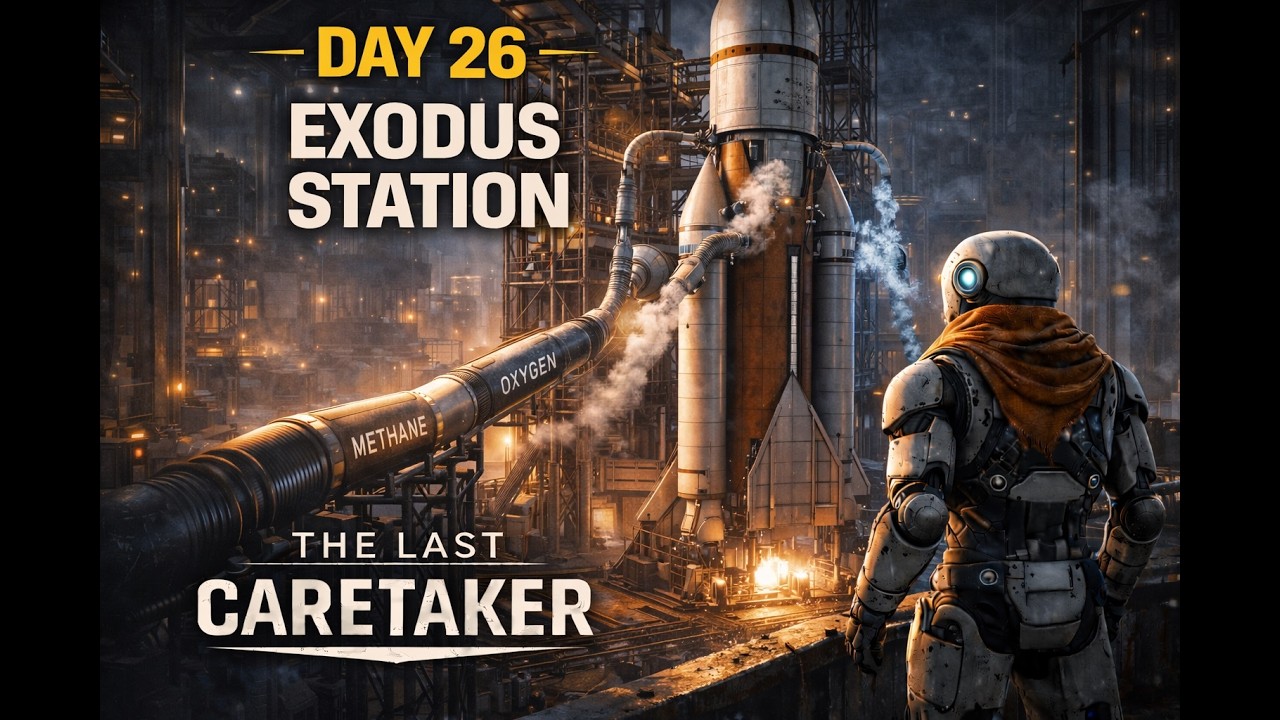 The Last Caretaker | Day 26 | Fueling the Rocket, Powering Control & A ...
