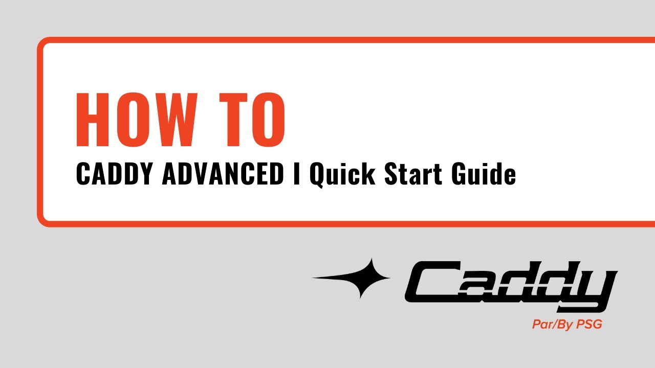 CADDY ADVANCED FURNACE I Quick Start Guide - YouTube