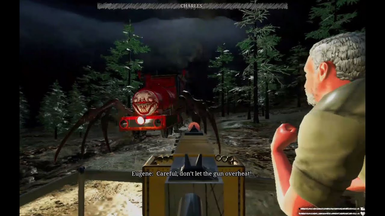 Playing a Scary Train Game(Choo Choo Charles Day) (Please Comment ...