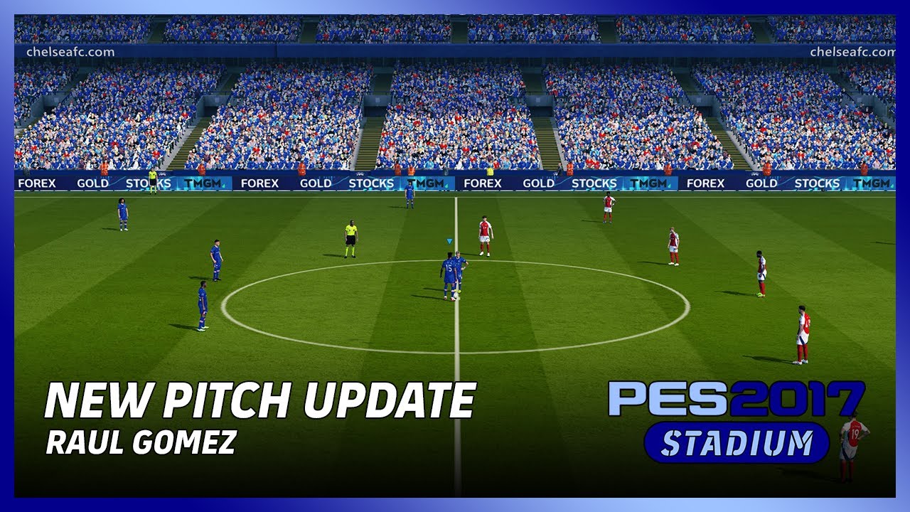 PES 2017 Pitch Mod 2025! Real Turf, Shadows & Lighting Updates - New ...