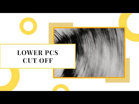 LOWER PCS CUT OFF - YouTube