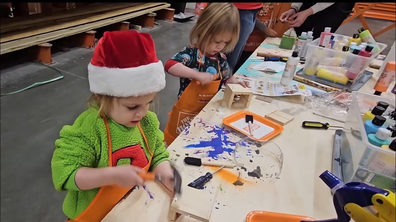 Twins build at home depot - YouTube