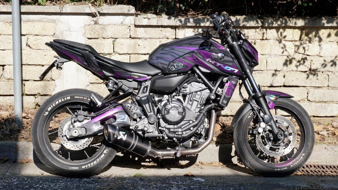 Yamaha Mt-07 2024 | 𝓟𝓾𝓻𝓹𝓵𝓮 𝓓𝓻𝓮𝓪𝓶 💜 - YouTube