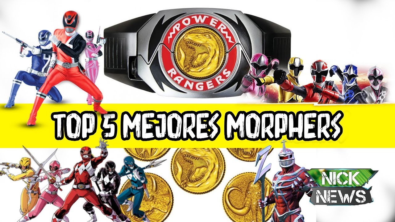 5 MEJORES MORPHERS DE POWER RANGERS - YouTube