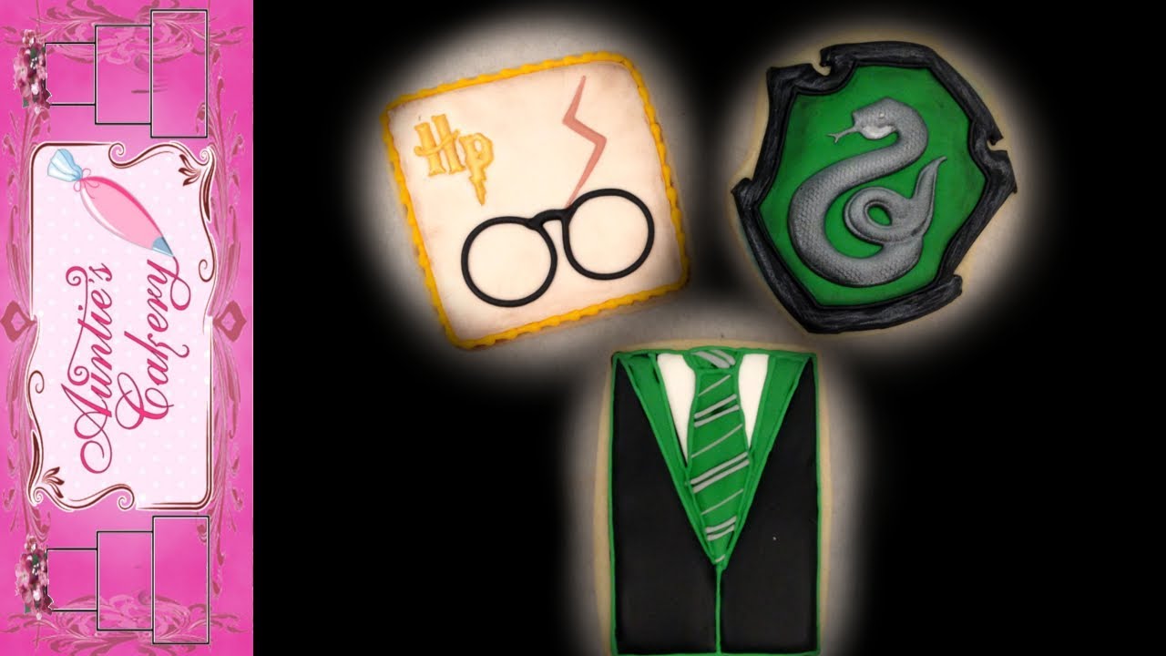 Slytherin Harry Potter Cookie Set - YouTube