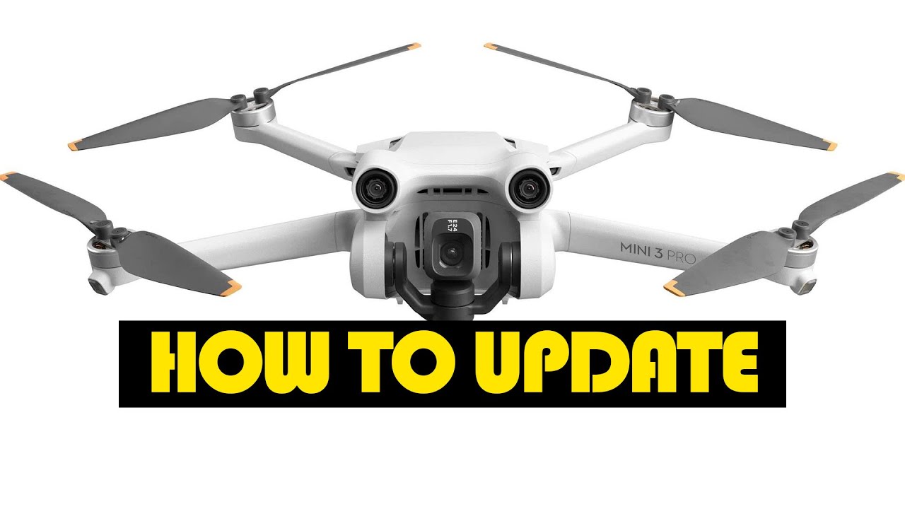 How To Update DJI Mini 3 Pro Firmware - YouTube