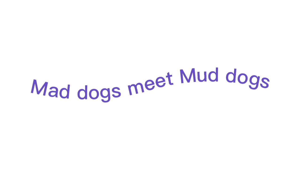 Mad dogs meet Mud dogs // ROTtmnt // ⚠️NEW MAD DOGS DESIGNS⚠️ // ⚠️my ...