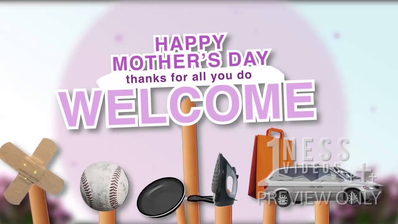 Mother's Day Church Welcome Background - Oneness Videos - YouTube