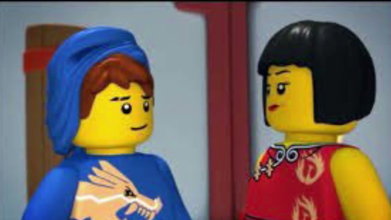 Ninjago Jay And Nya Kiss