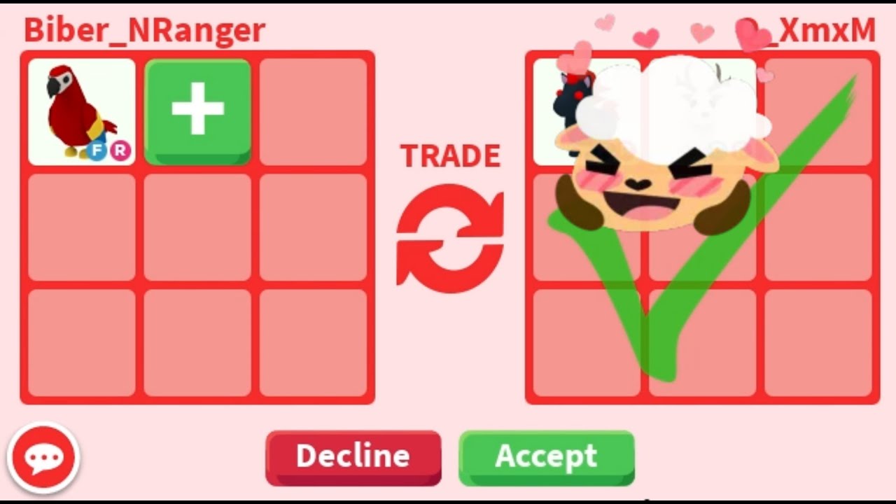 TRADING FR PARROT (Traded) ROBLOX ADOPT ME - YouTube