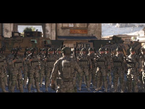 (YPG) TSK KONVOYUNA SALDIRI DÜZENLİYOR! (ARMA 3)