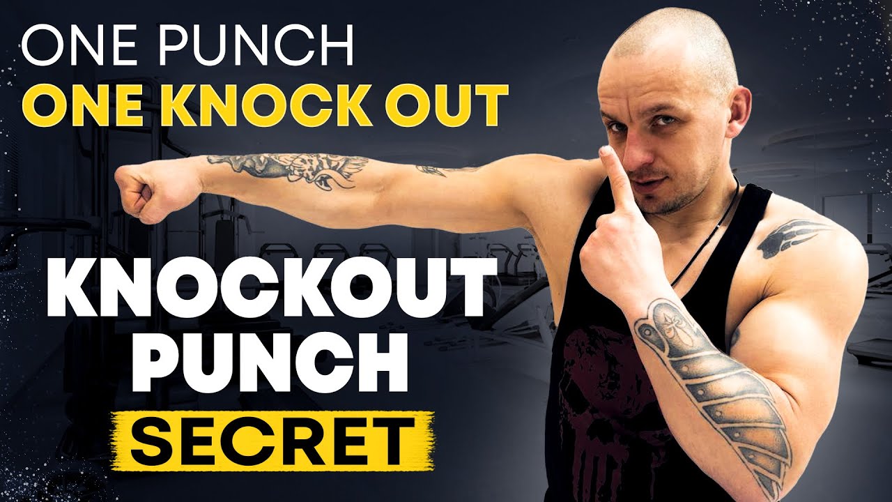 One punch one knock out. Knockout punch secret. - YouTube