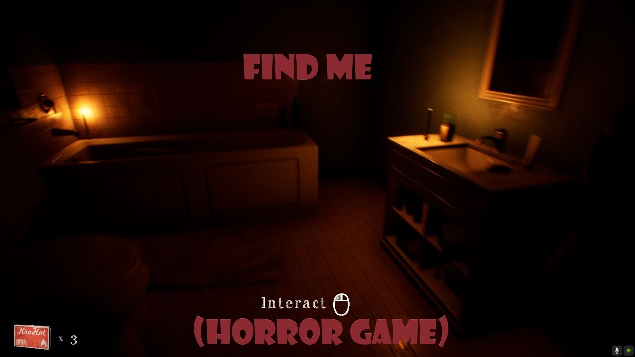 FIND ME (HORROR GAME) - YouTube