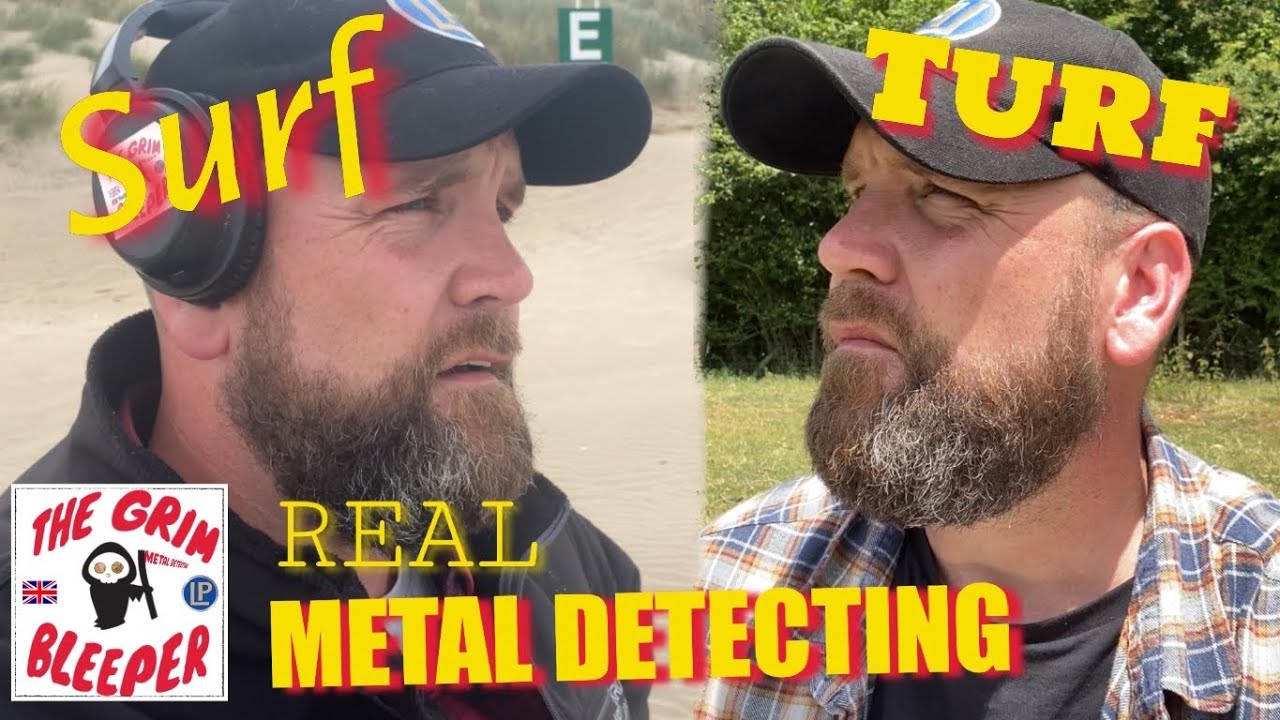 FROM TURF TO SURF REAL METAL DETECTING UK NOX 800 - YouTube