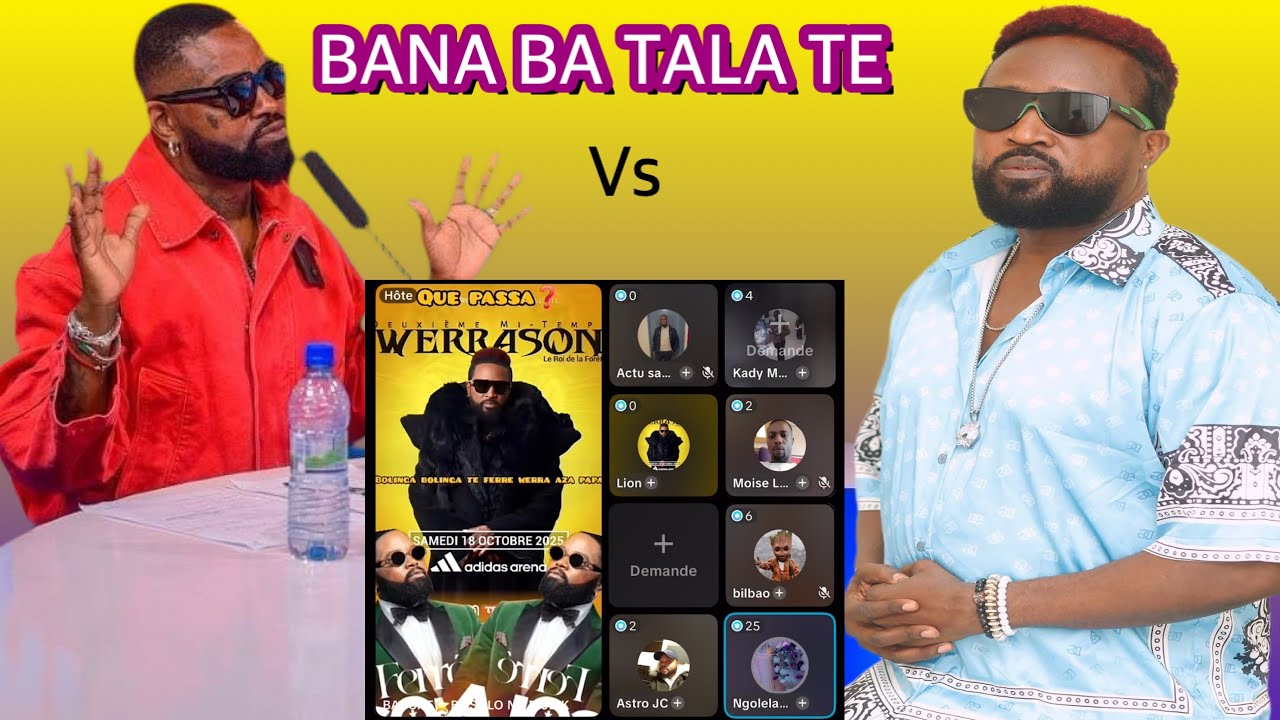 😳CHOC WENGE BANA BA TALA TE ; BA FANS YA WERRA BA SOKOLI FERRE,AZA NAYE ...