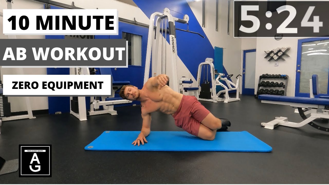 10 Minute Core Conditioning Class - YouTube