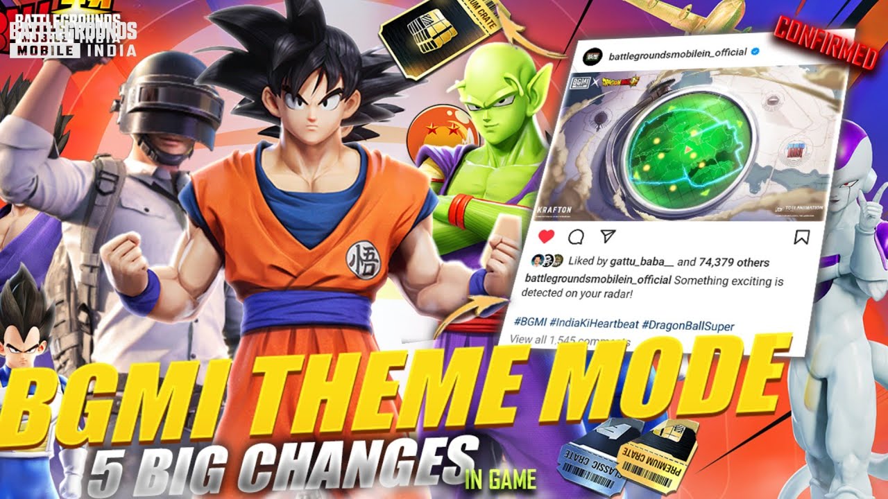 BGMI New Theme Mode 100% Confirm | New Theme Mode Detected | 5 Big ...