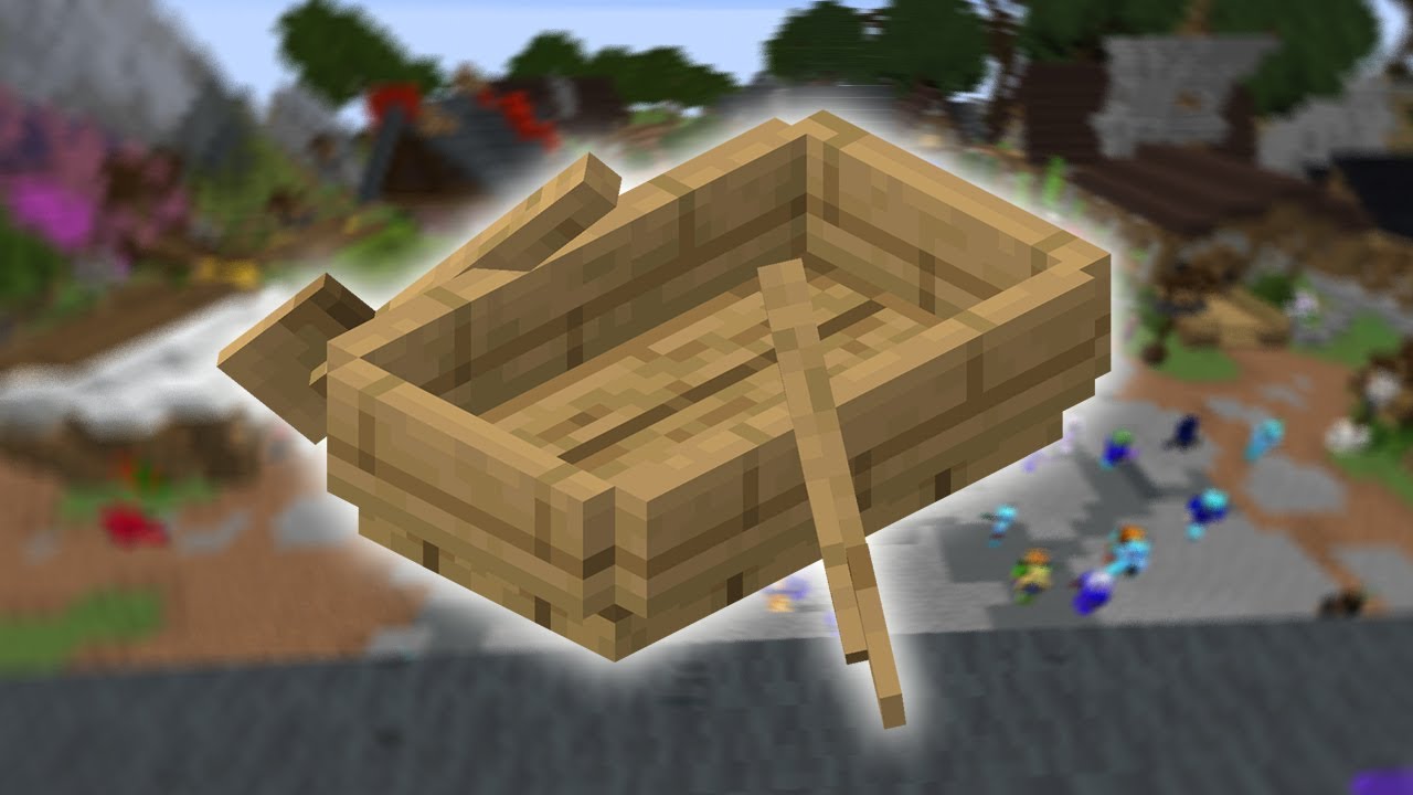 I fill people inventory with BOATS in Minecraft Hypixel Skyblock (Why ...