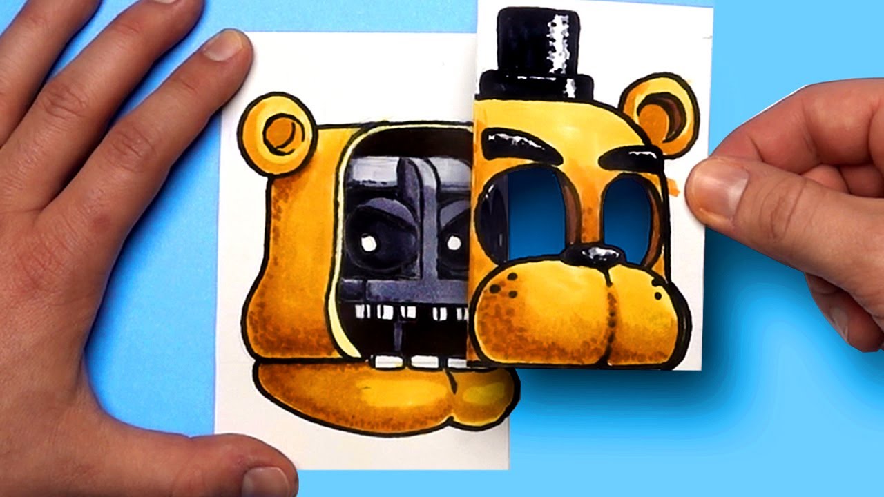 6 COOL FIVE NIGHTS AT FREDDY'S CRAFTS TO PLAY AT HOME - YouTube