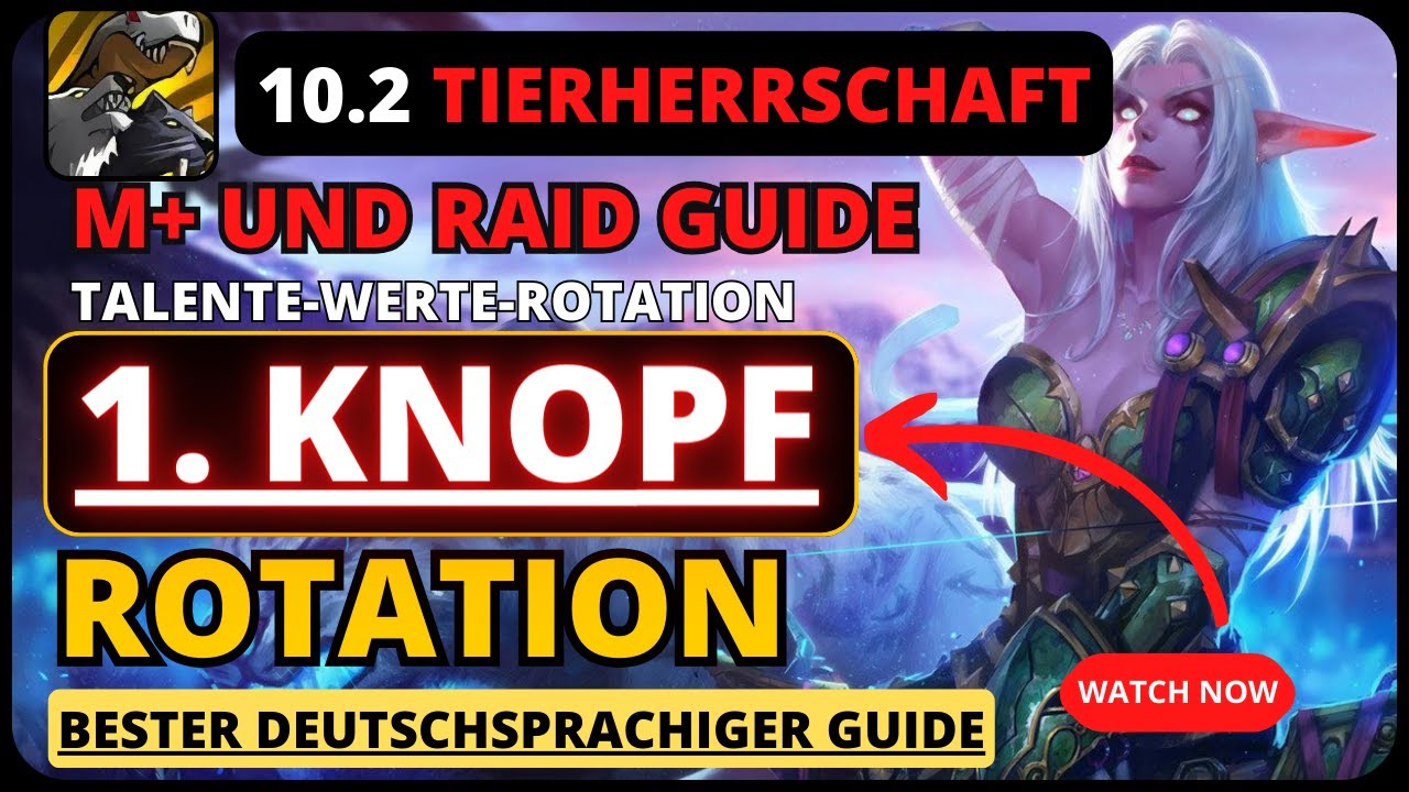 NEU! 10.2 Tierherrschaft Jäger Guide #dragonflight #wow #jager - YouTube