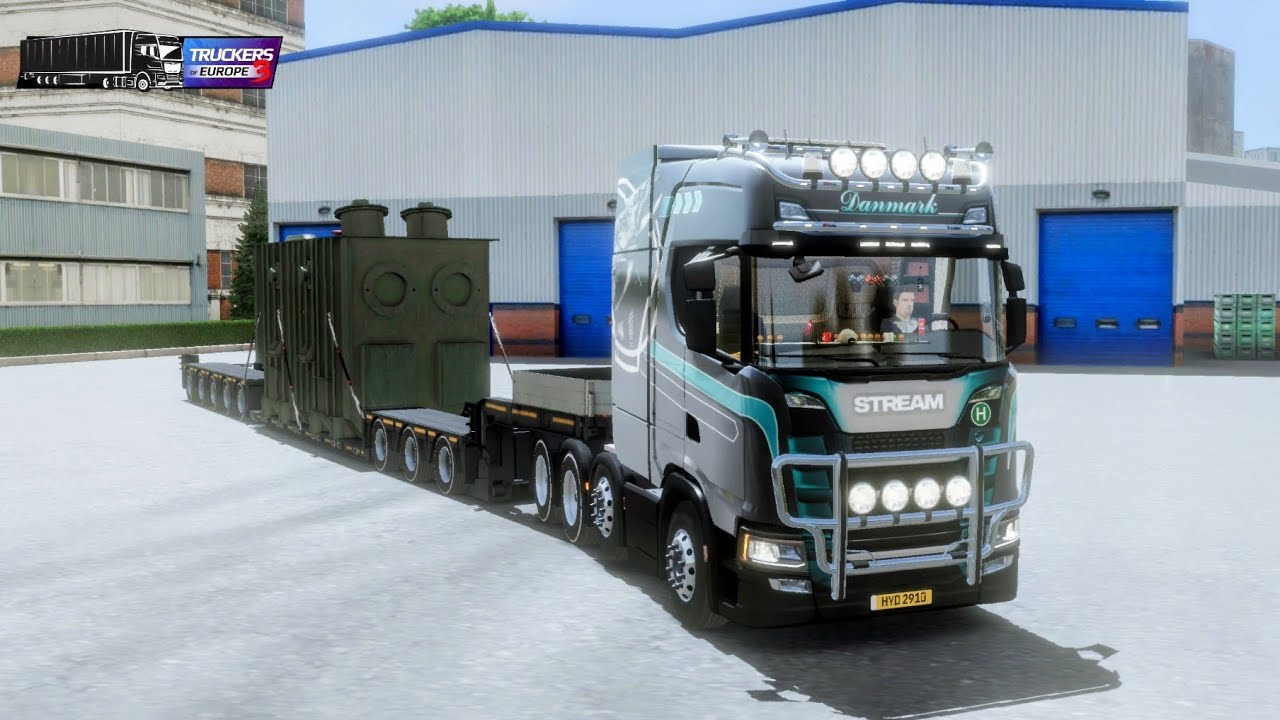 Massive Transformer Delivery 🚛 | Scania Heavy Load Transport | Truckers ...