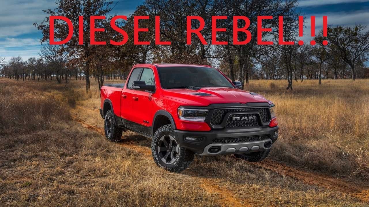 2020 RAM 1500 ECO-DIESEL OFFICIALLY RELEASED!!! - YouTube