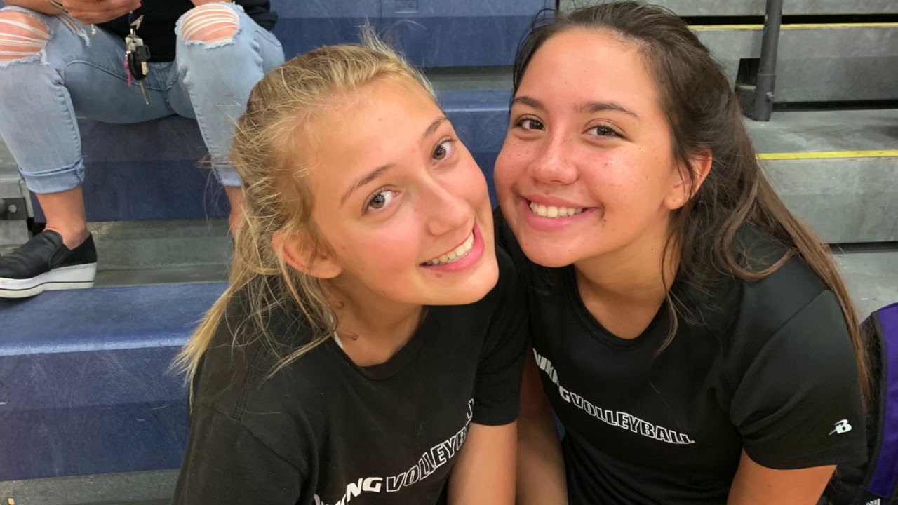 Valencia Vikings JV Girls Volleyball Oxnard 8-10-2019 - YouTube